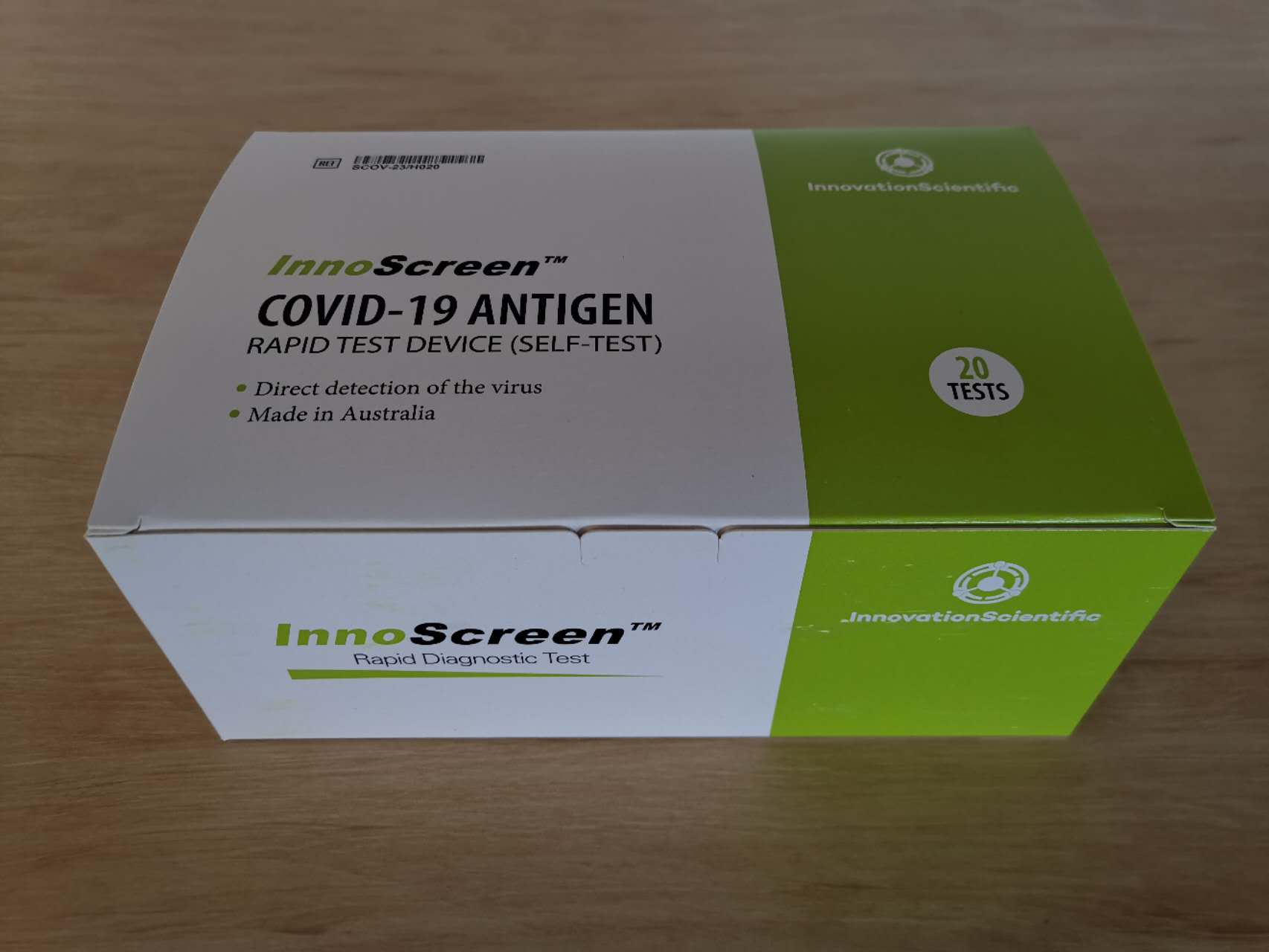 InnoScreen Covid-19 Antigen Rapid Test Device (5 x Self Test Kits ...