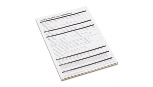 AusHealth Drug & Alcohol Site Form – On-Site Drug Testing Accessories ...